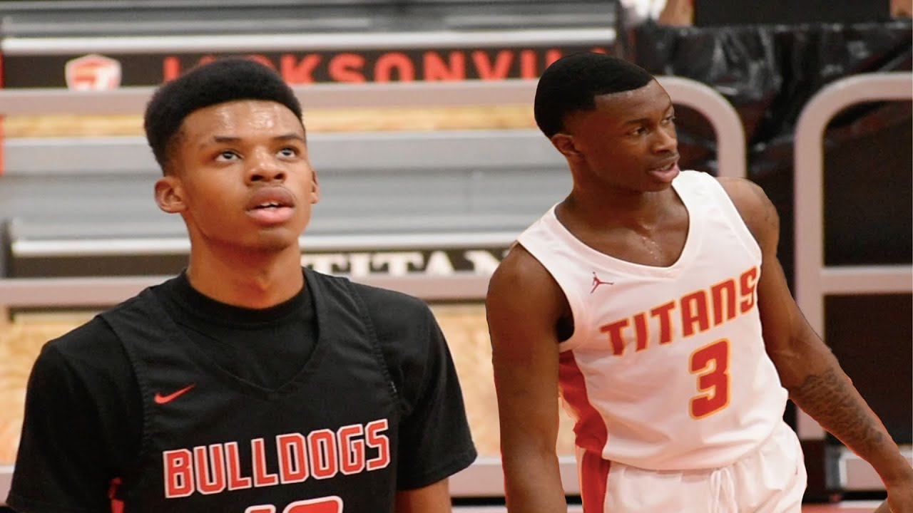 Kobe Hargrove & Tavin Dunlap VS 6'4 ARKANSAS COMMIT Davonte Davis CRAZY ...