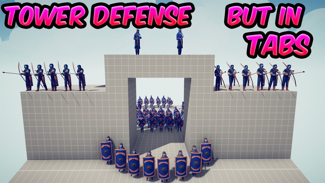 ANCİENT ARMY vs RANDOM ARMY - TOWER DEFENSE | TABS - Totally Accurate ...