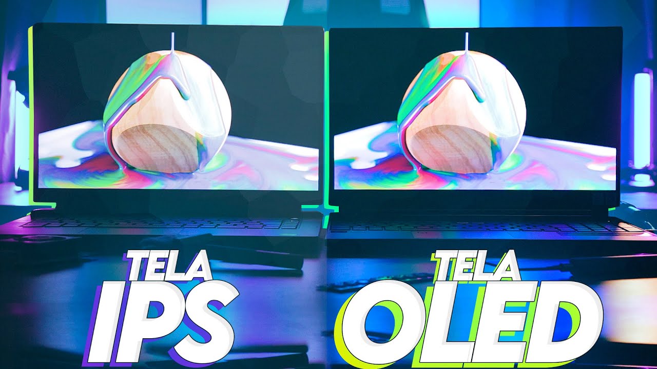 Uma tela OLED é muito melhor que uma IPS em NOTEBOOKS? - YouTube