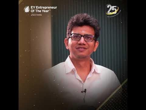 Meet Lalit Keshre - Start-up category winner at EY Entrepreneur of the Year 2023 awards. - YouTube