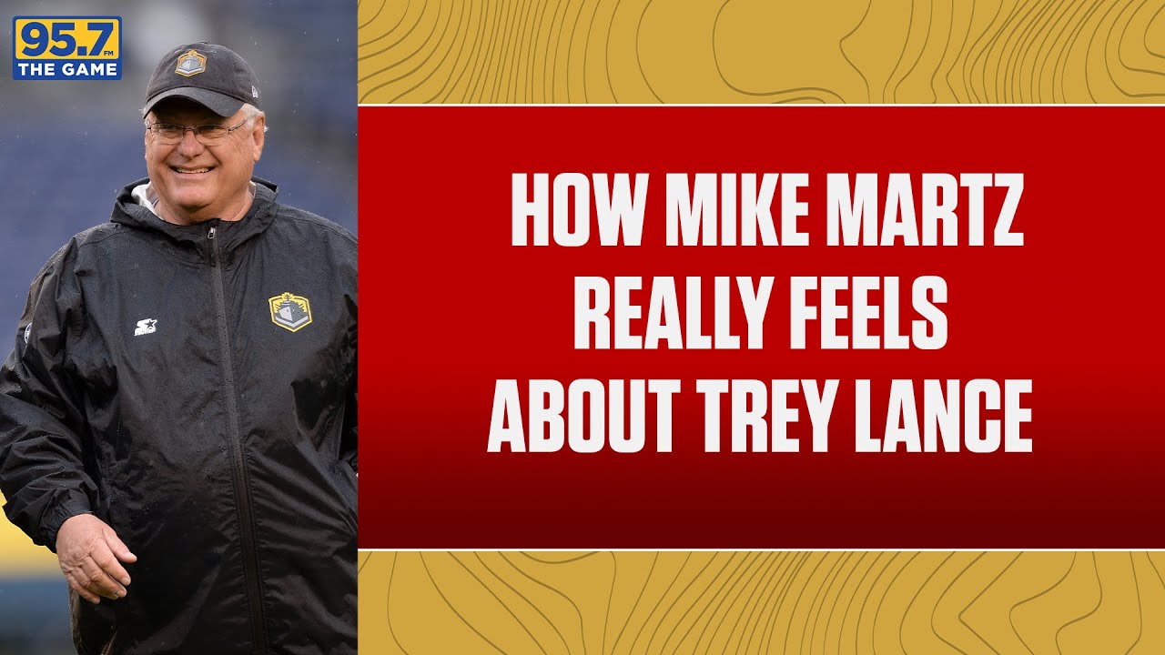 Mike Martz Clarifies His Thoughts on Trey Lance - YouTube