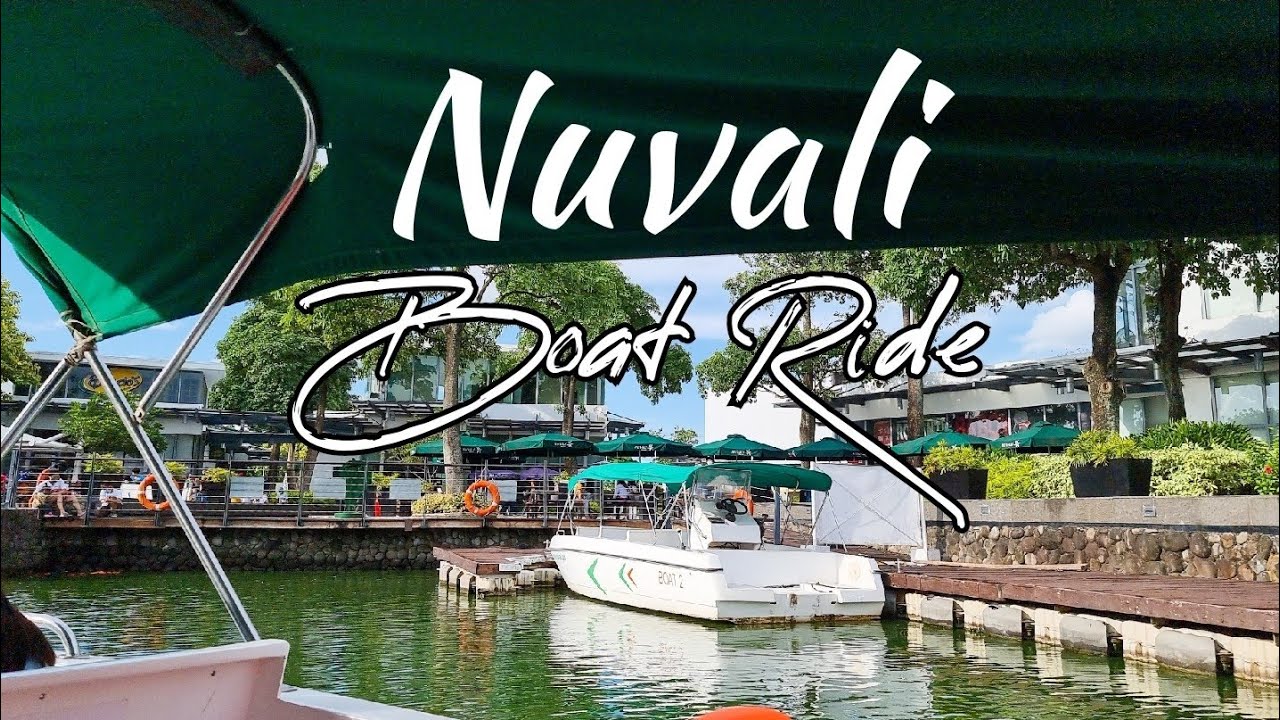 NUVALI Speed Boat Ride #Nuvali - YouTube