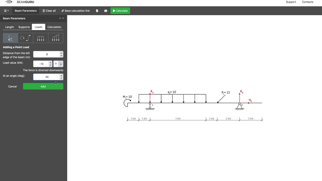 BeamGuru.com (Beam example) - YouTube
