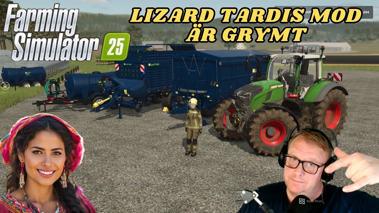 LIZARDS TRAILERS ÄR GRYMMA | FARMING SIMULATOR 25 | NEW FRONTIER | S2 ...