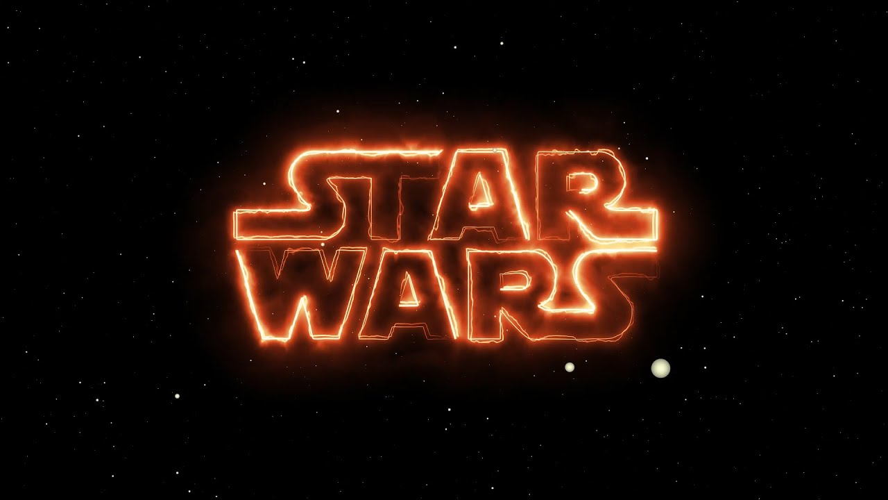 Star Wars title sequence animation - YouTube