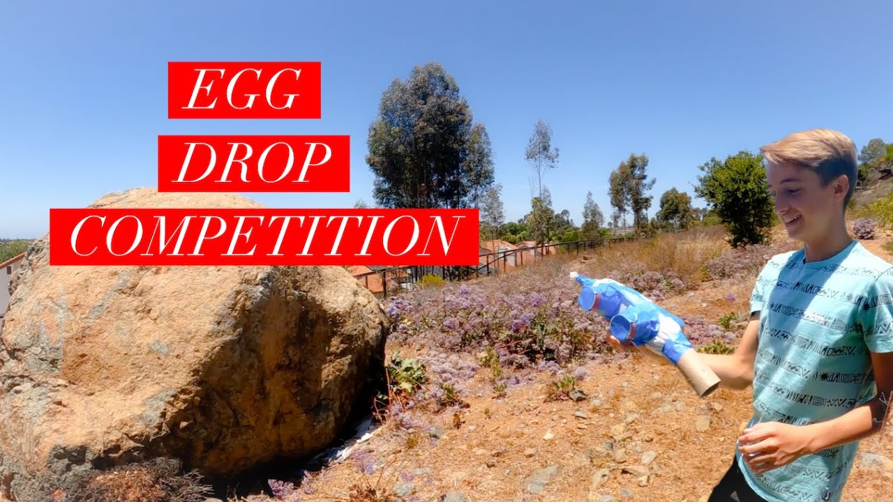 Egg Drop Competition - YouTube