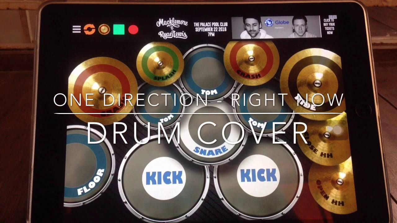 One Direction - Right Now Drum Cover - YouTube
