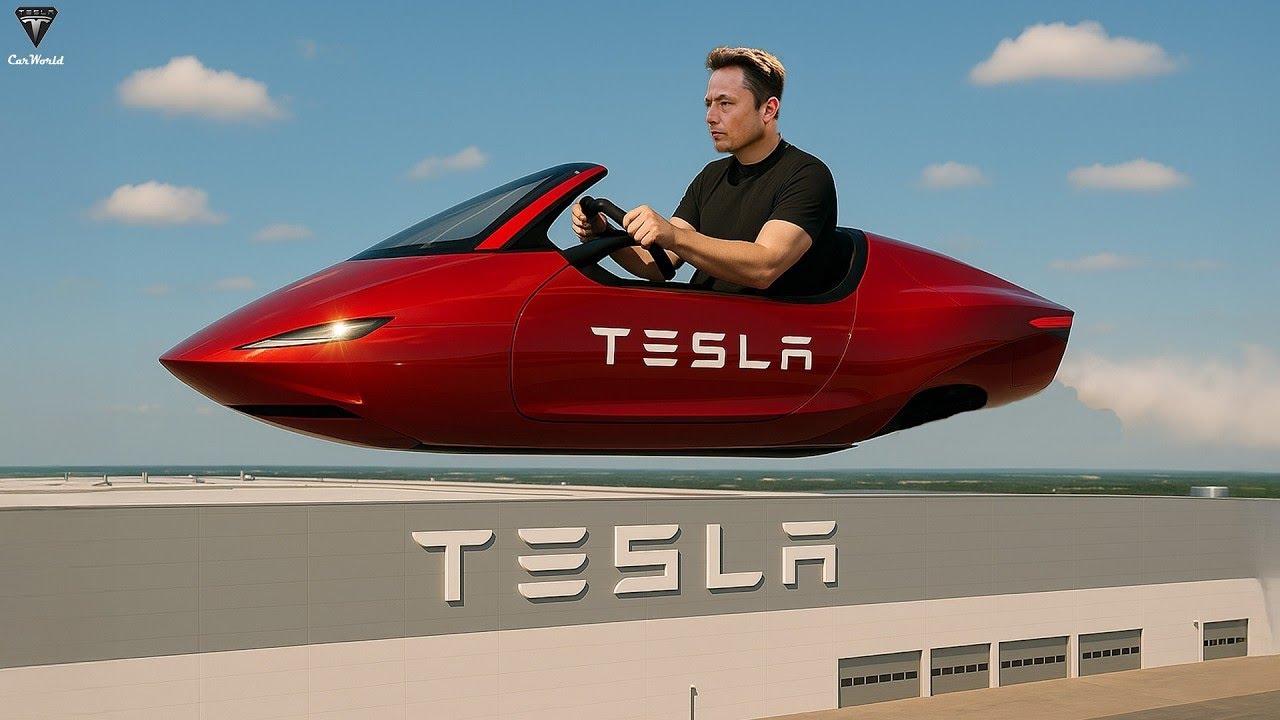 It Happened! Elon Musk SHOCKED Tesla Flying Car Fully Functional! What ...