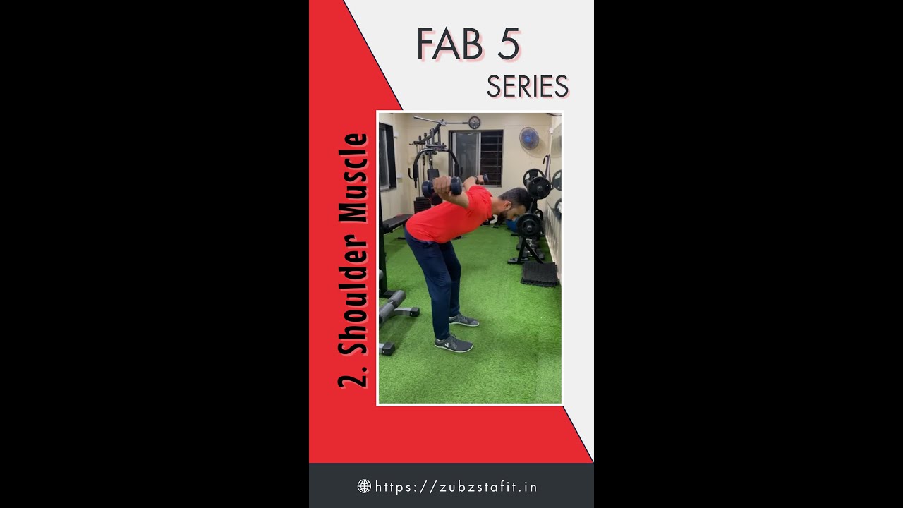 FAB 5 SERIES - 5 EXERCISES FOR THE "SHOULDER" - YouTube