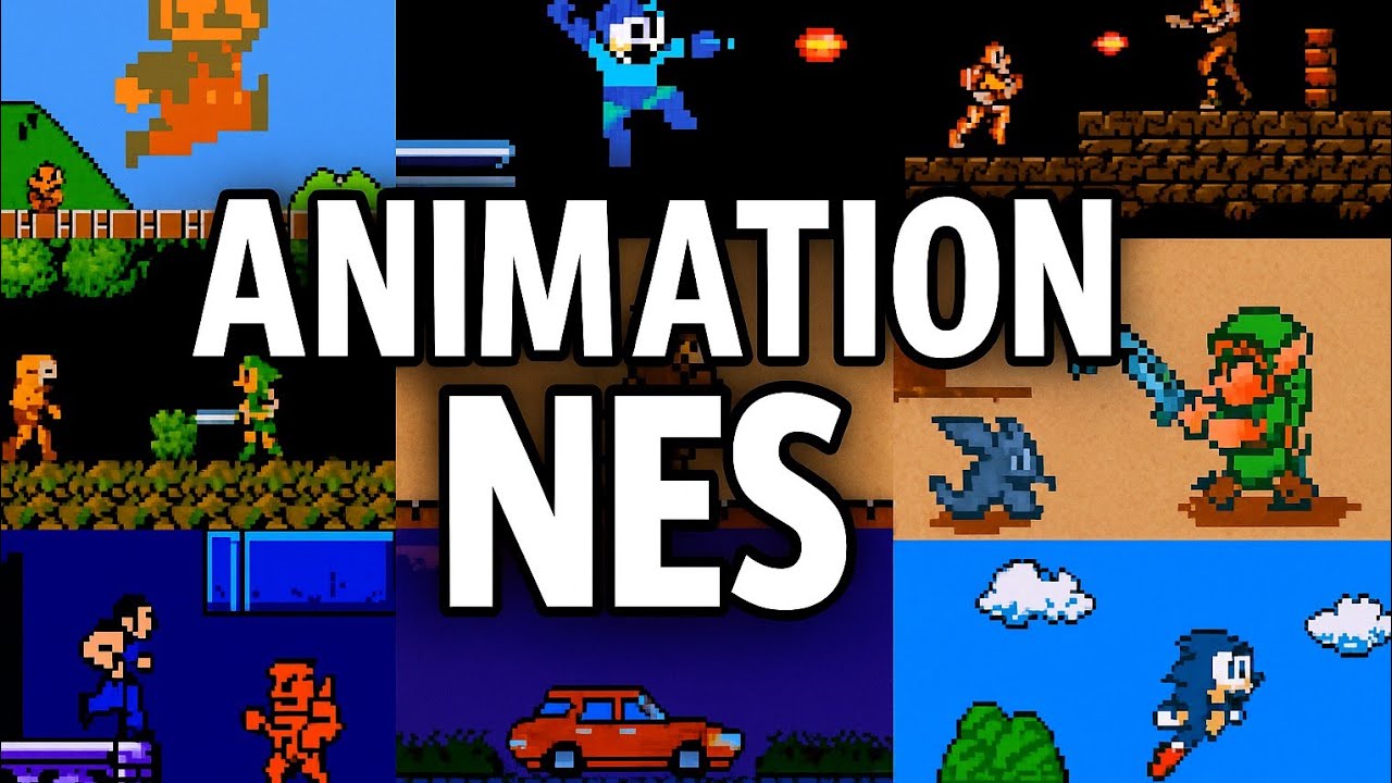 Every intro animation from nes game - YouTube