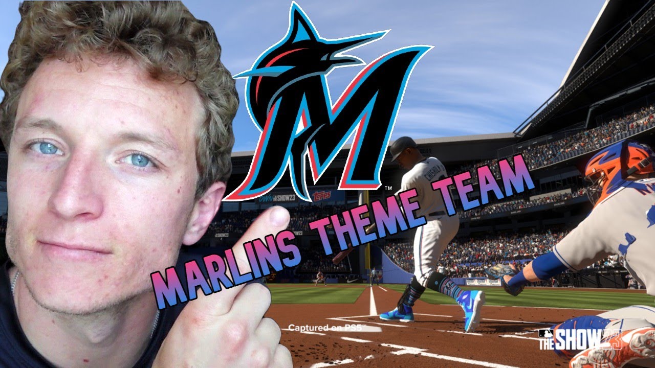 I used Multiple Live Series Cards on the Marlins Theme Team - YouTube