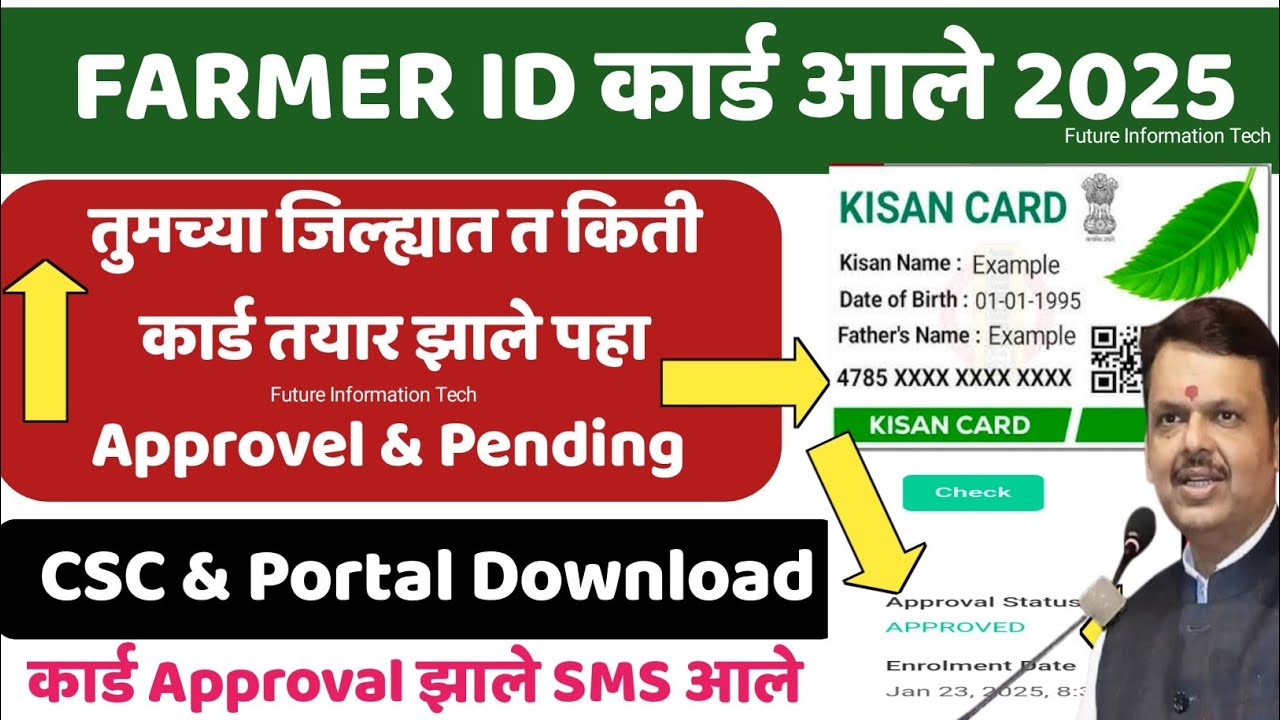 शेतकरी ओळखपत्र आले असे काढा | farmer id card download | farmer id card ...