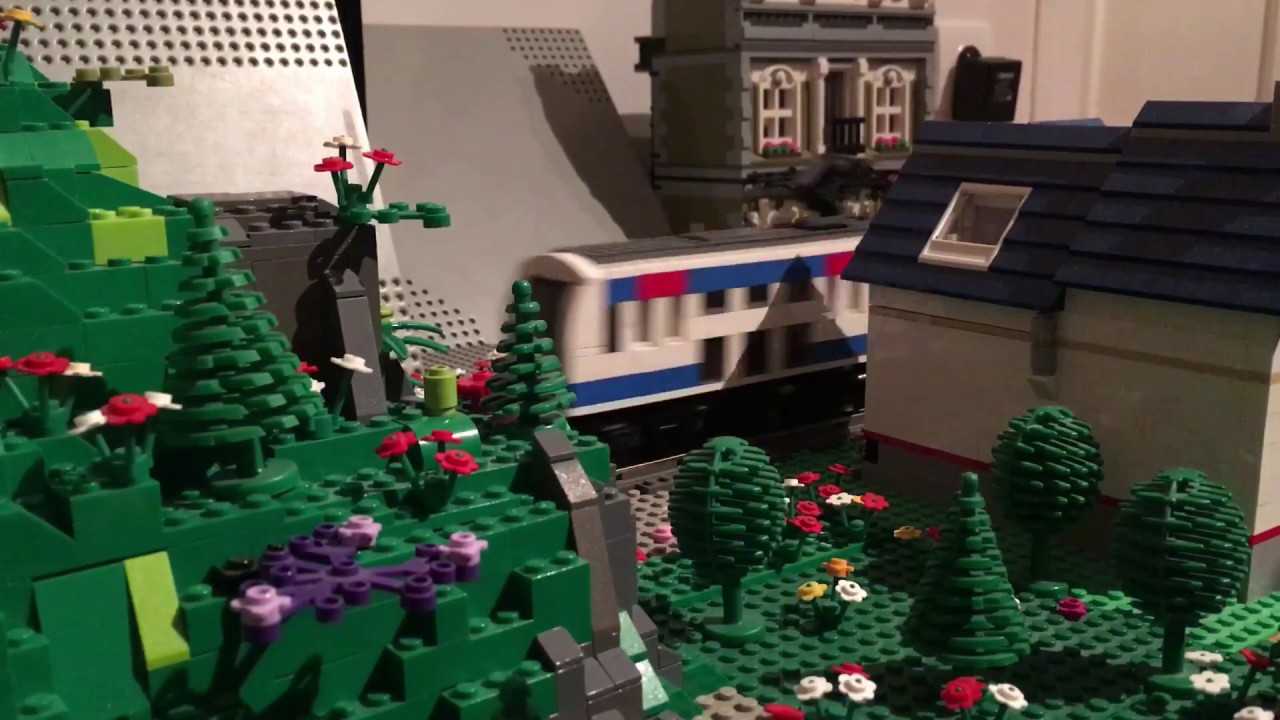 Lego RER MI2N ( RATP) - YouTube