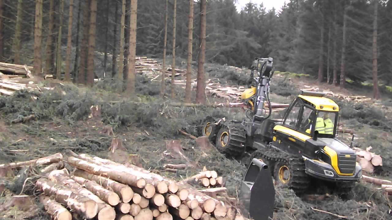 Ponsse Bear - YouTube