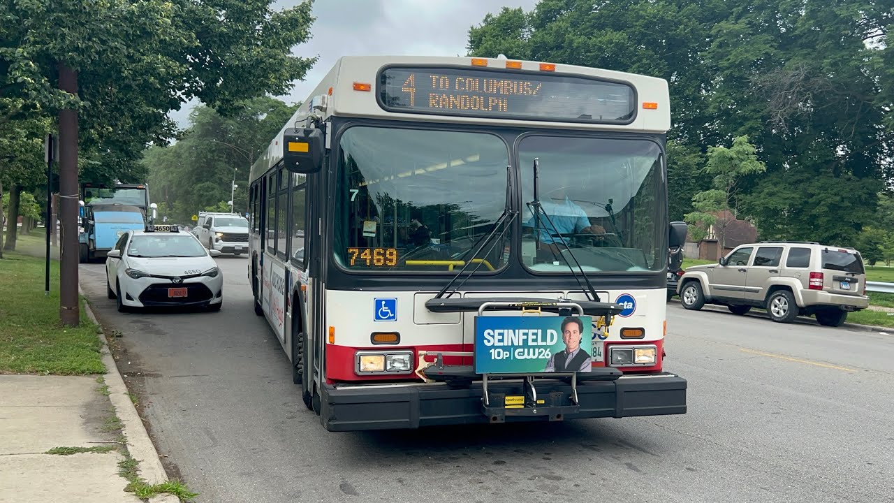 CTA Bus Ride 4 Cottage Grove From 53rd Street To Roosevelt CTA New ...