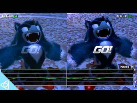 Sonic Unleashed - Frame Rate Analyis [Xbox 360 vs. Xbox Series X]