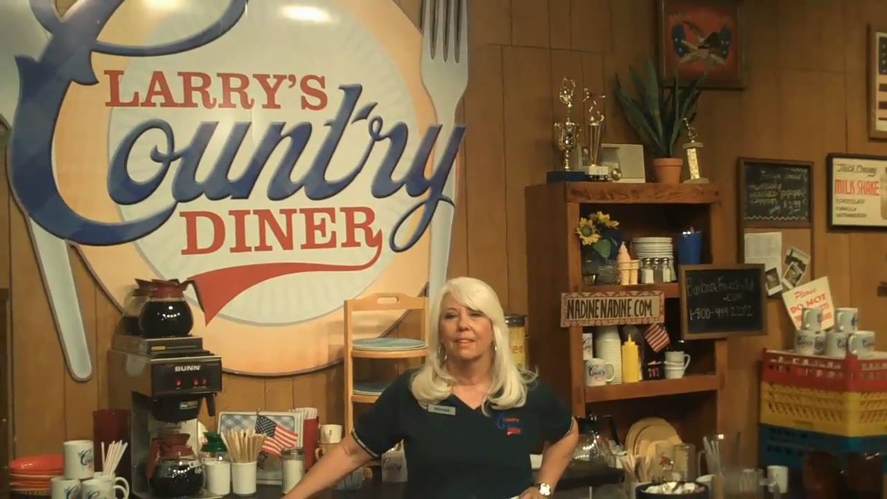 Renae the waitress at Larry's Country Diner - YouTube