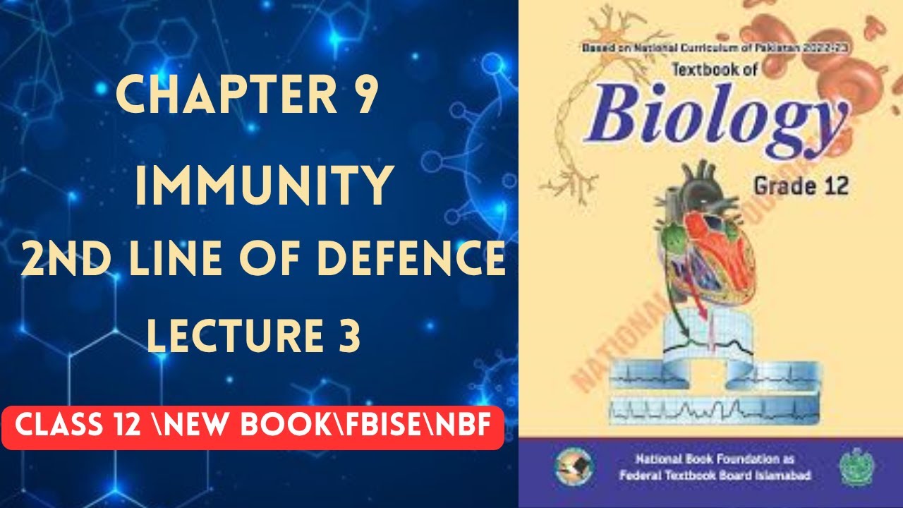 2nd LINE OF DEFENCE |IMMUNITY |CHAPTER 9 |CLASS 12 |BIOLOGY |NBF |NEW ...