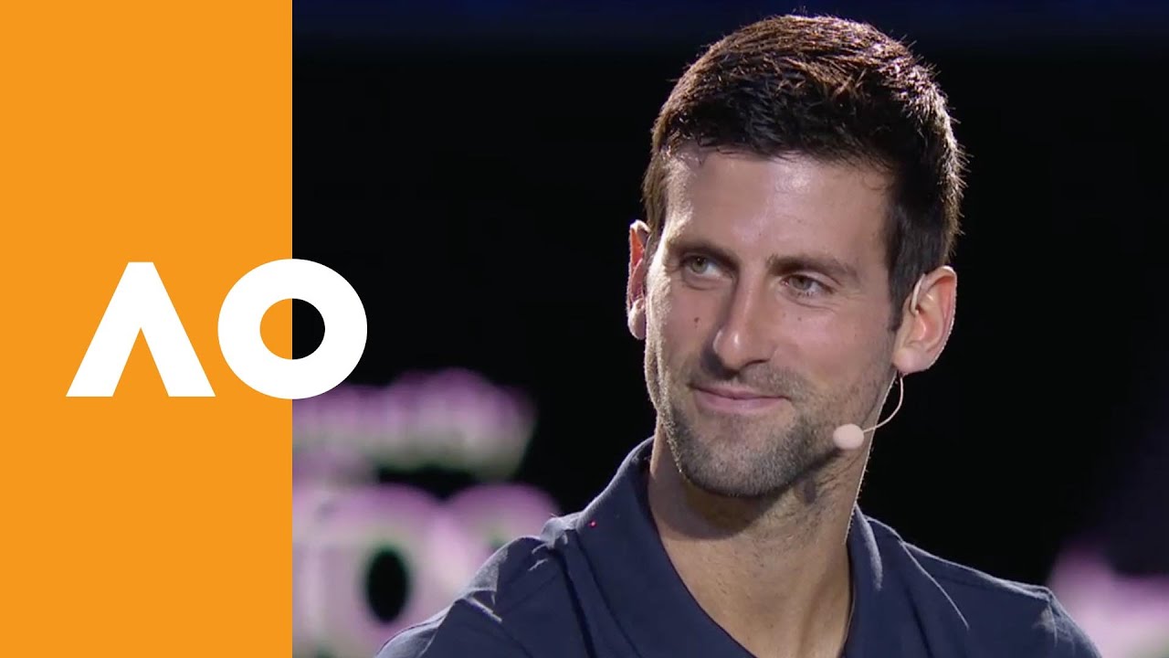 Novak Djokovic live from the AO2020 Draw | Australian Open 2020 - YouTube