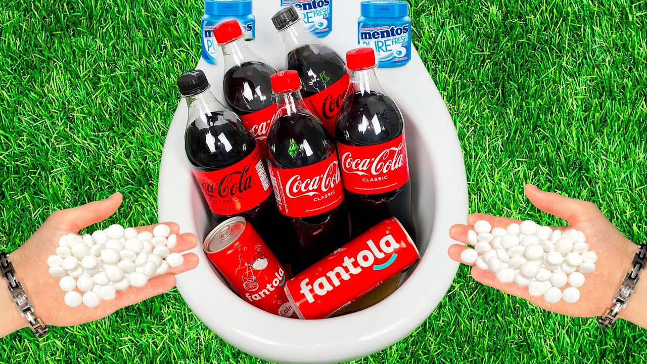 Mentos cola inflation