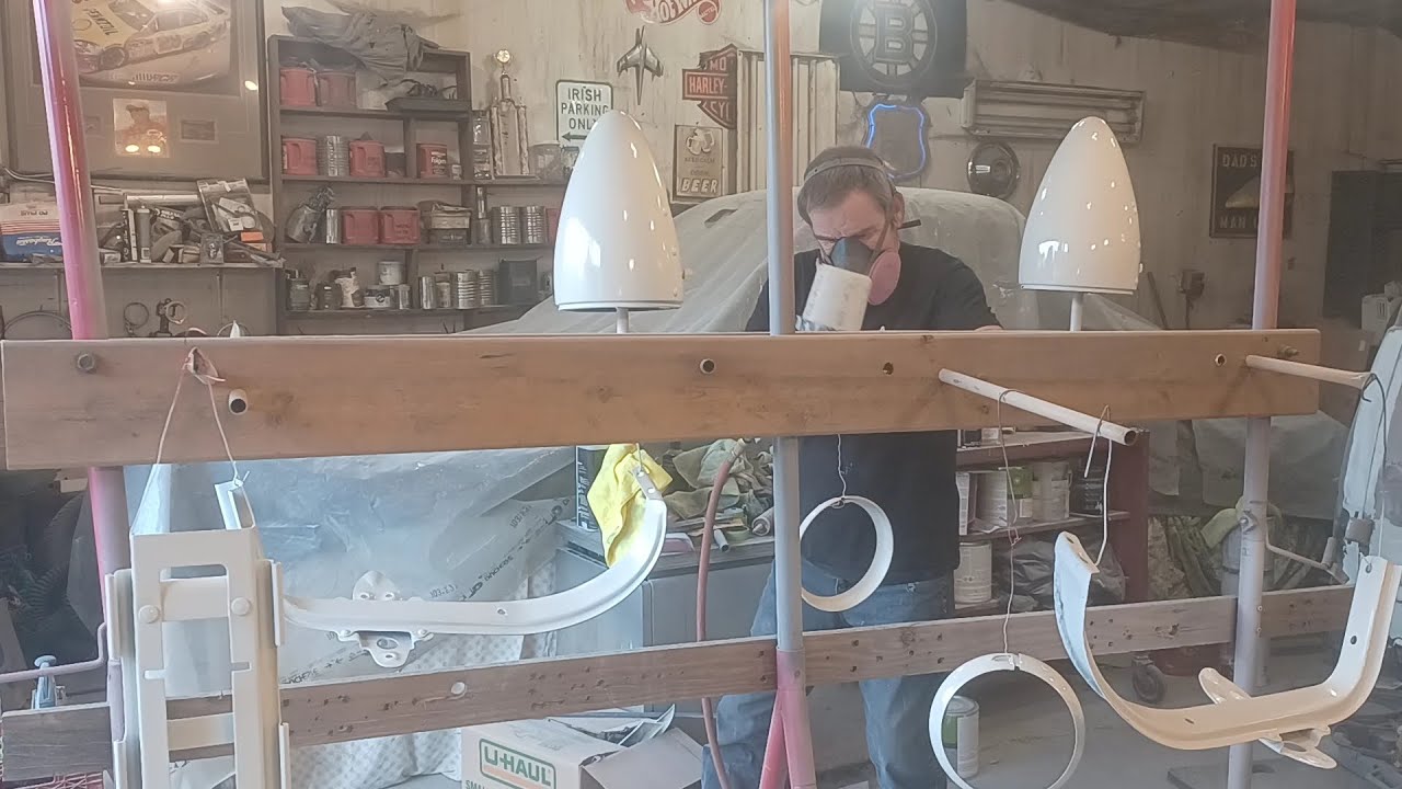 PREP & PAINTING SMALL PARTS AND SOMETIMES YA GOTTA WORK ON YOUR OWN ...