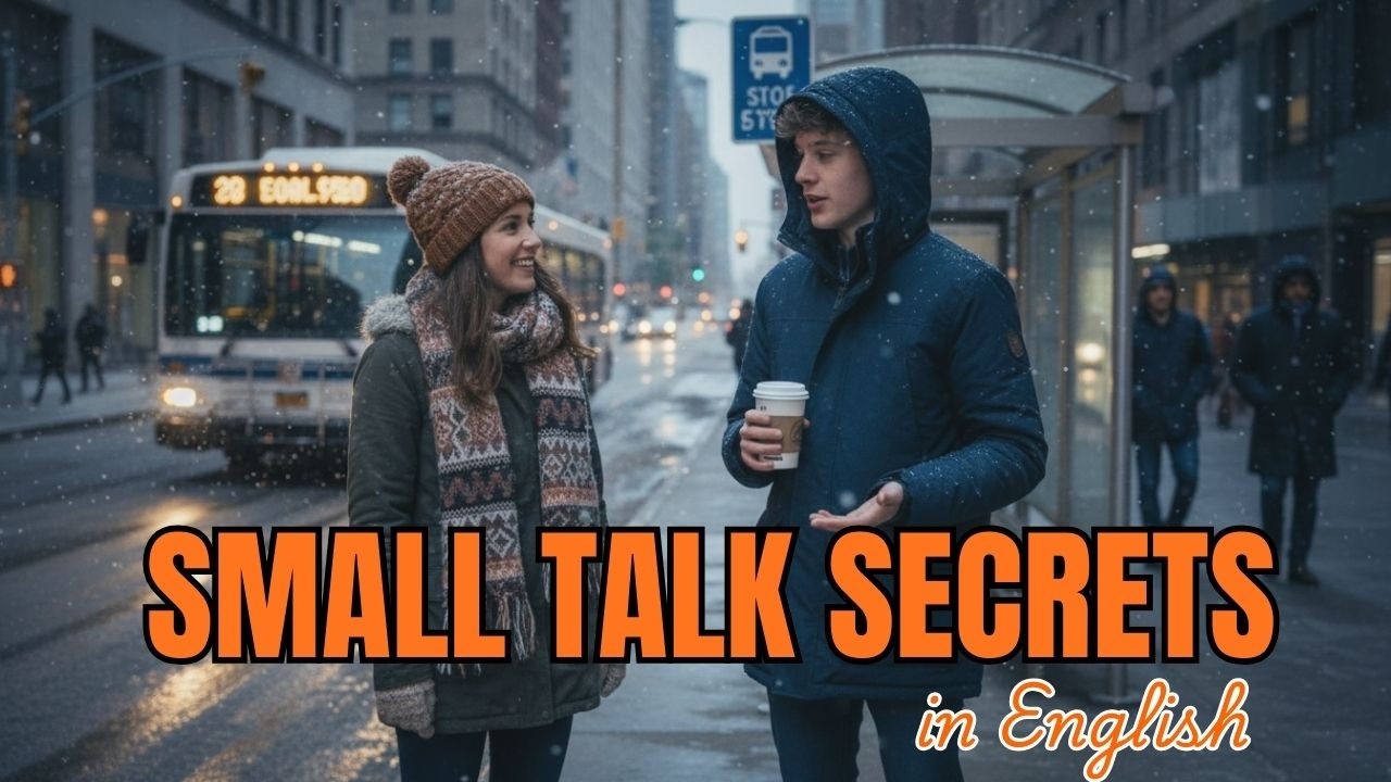 How to Make Small Talk | Real Life English for Beginners - YouTube