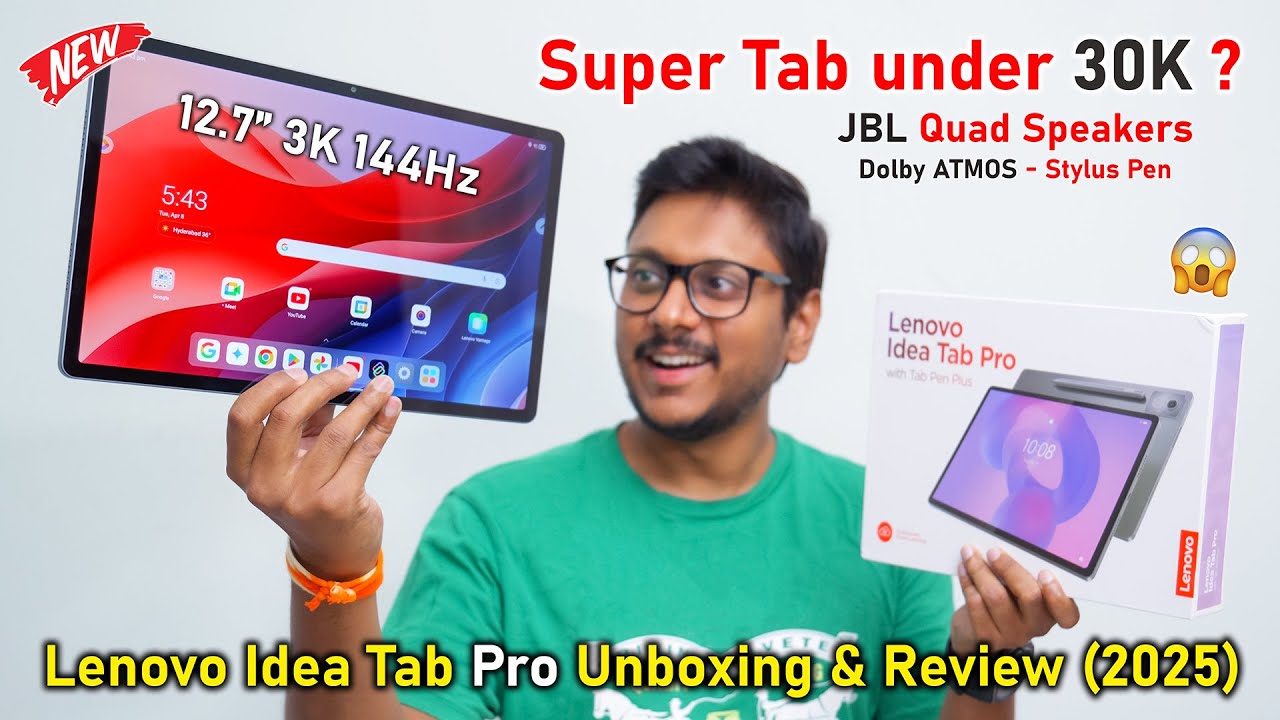 Super Tab with JBL Speakers under 30K..? 🤔Lenovo Idea Tab Pro (2025 ...