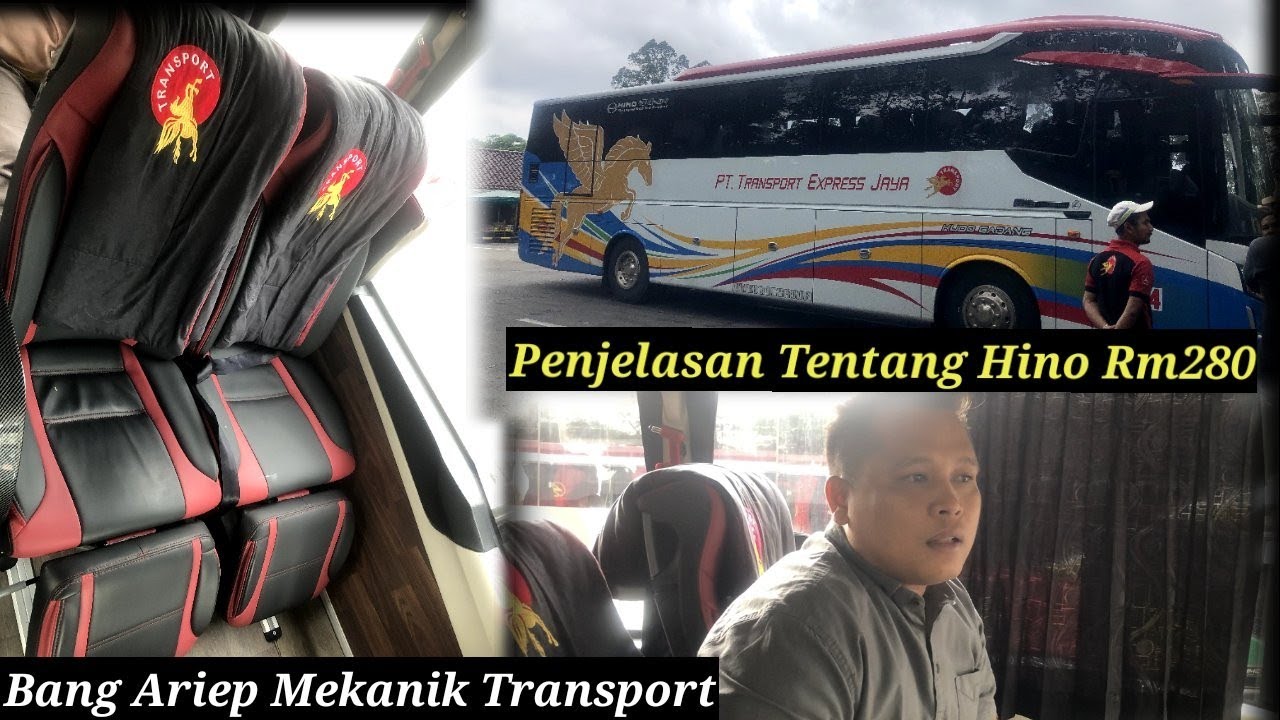Apa kelebihan Hino RM280 ? Ini Penjelasan Mekanik Bus Transport Express ...