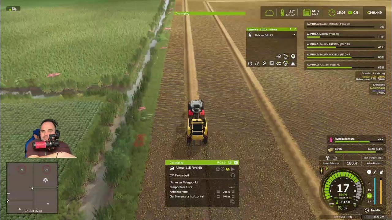 LS25 weiter gehts mit dem 0€ Projekt auf der NF Marsch - YouTube