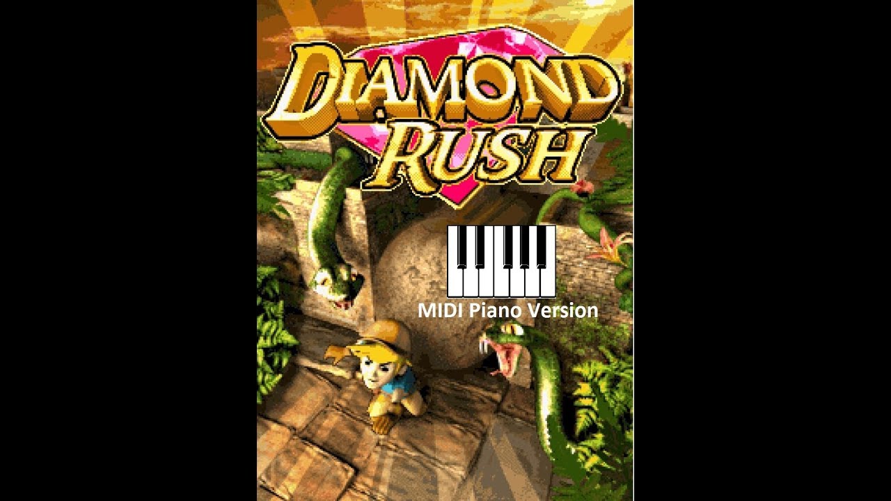 Diamond Rush Game Menu Theme Java-MIDI Piano Version - YouTube