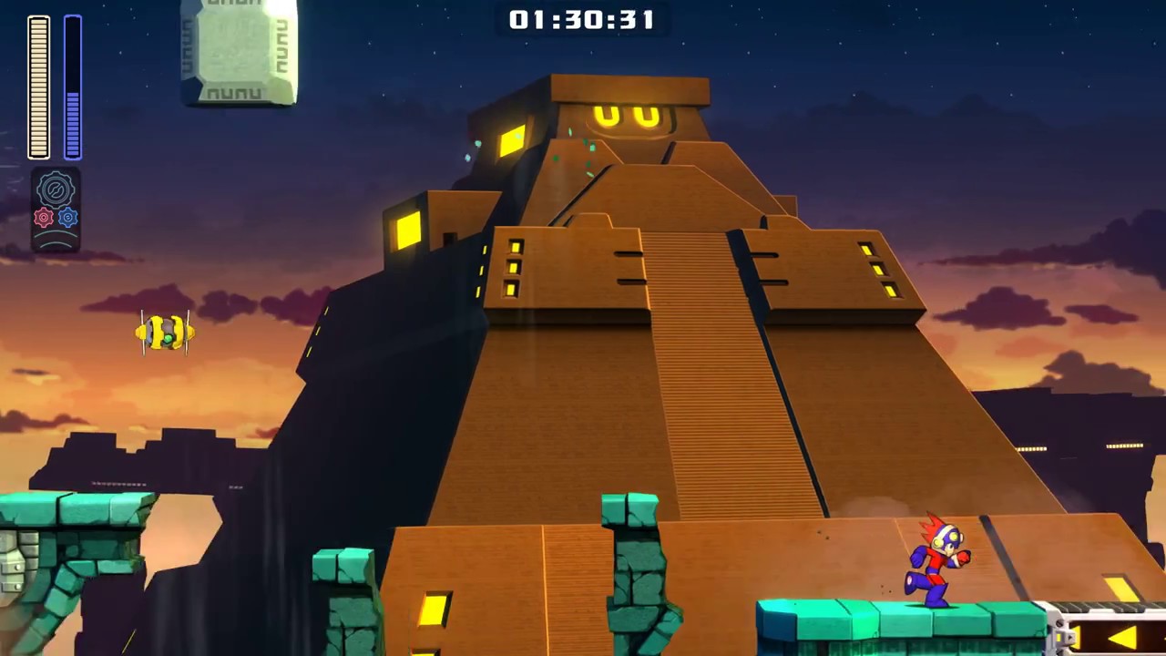 Mega Man 11 - Block Man stage 8-bit music mod - YouTube