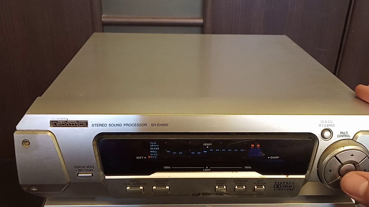 Technics SH-EH 560 процессор - YouTube