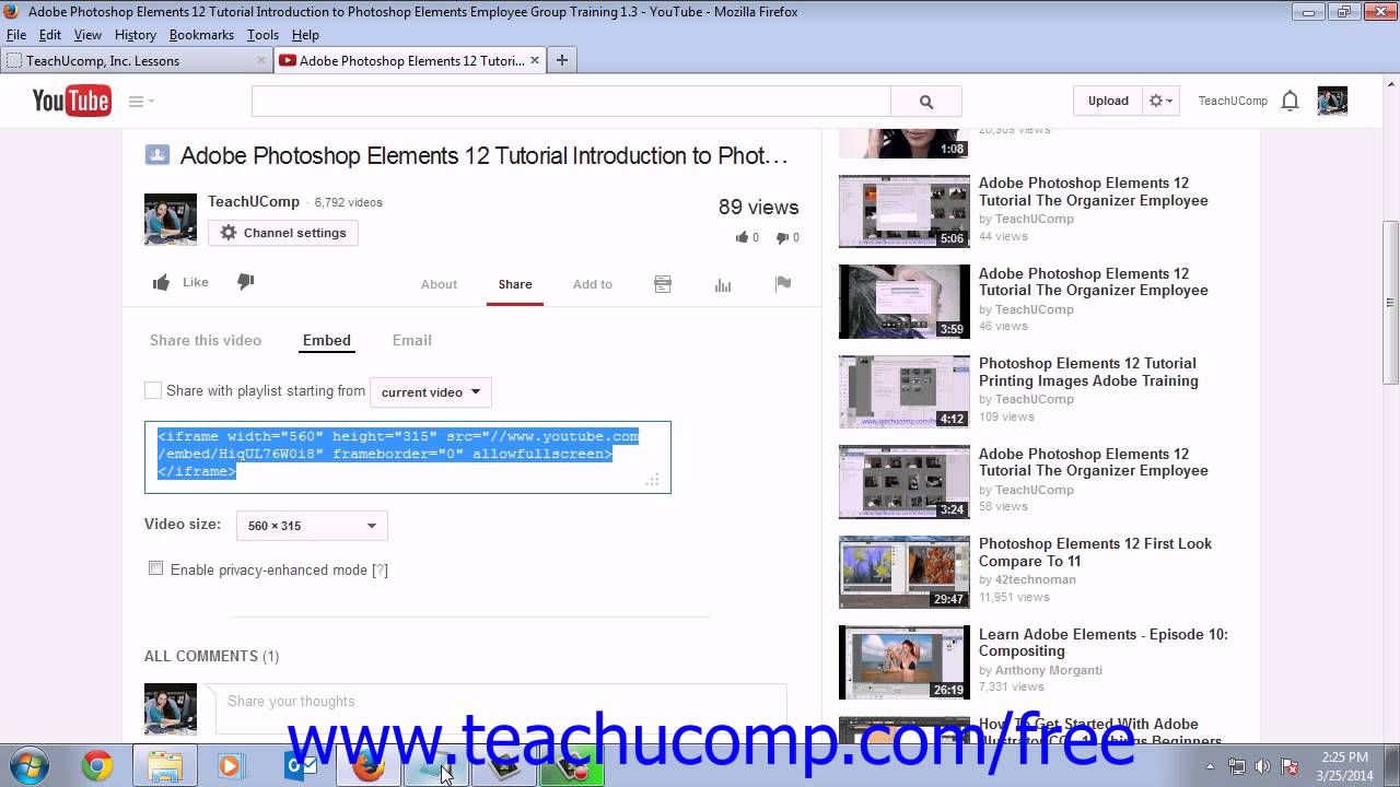 Html5 And Css3 Tutorial Using Youtube To Display Video Training Lesson 125 Youtube