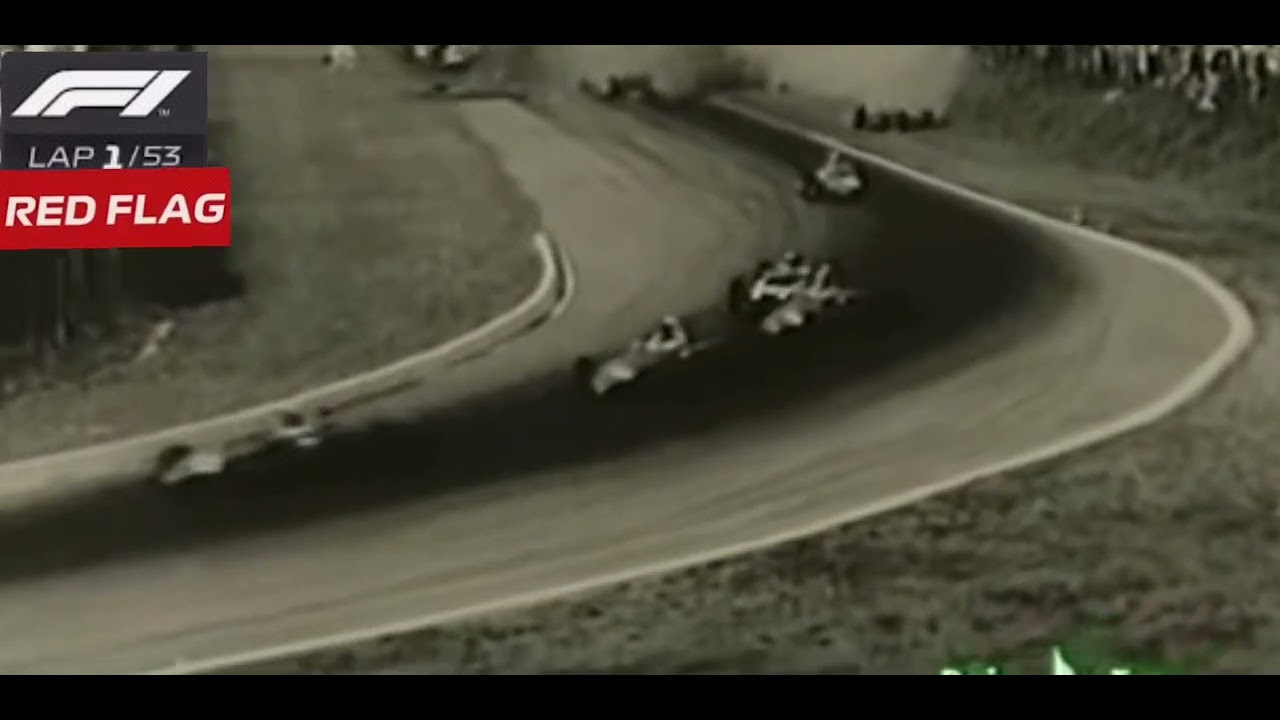 Wolfgang Von Trips fatal crasch F1 Monza 1961 by modern graphics - YouTube