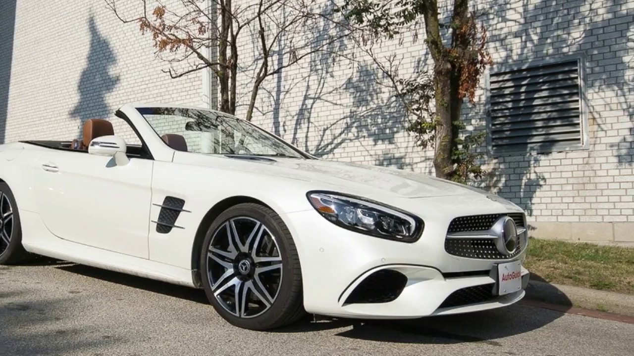 2017 Mercedes Benz SL550 Review - YouTube