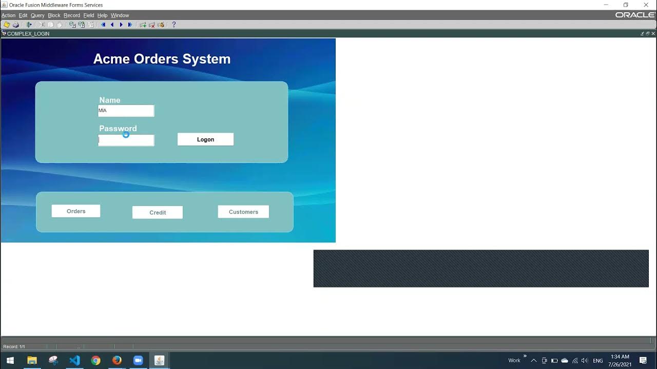 Introduction to Creating Oracle Forms Services using AuraPlayer Forms Recorder - YouTube