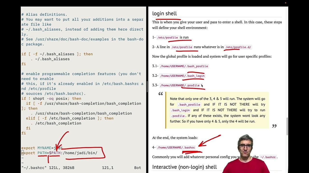 LPIC 1 - 051 - 105.1 - 2/2 - Login vs Non-login shell & Interactive vs ...