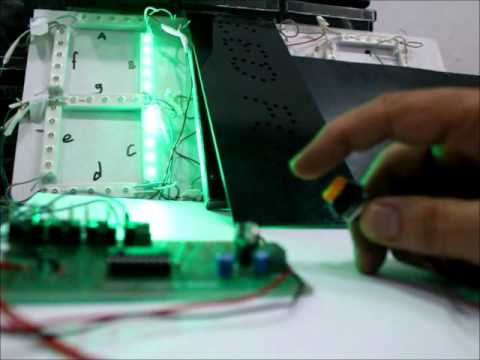 ledfon 7 segment display kart