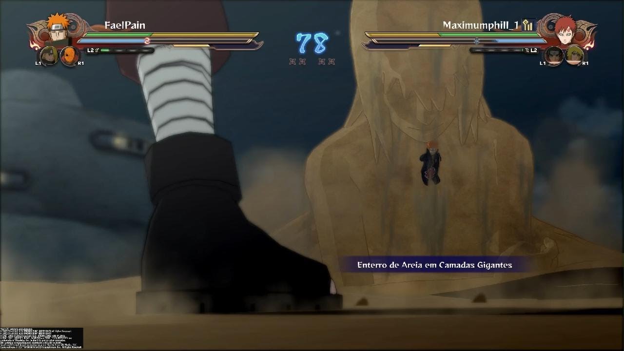 NARUTO SHIPPUDEN: Ultimate Ninja STORM 4: Pain Akatsuki vs Gaara - YouTube