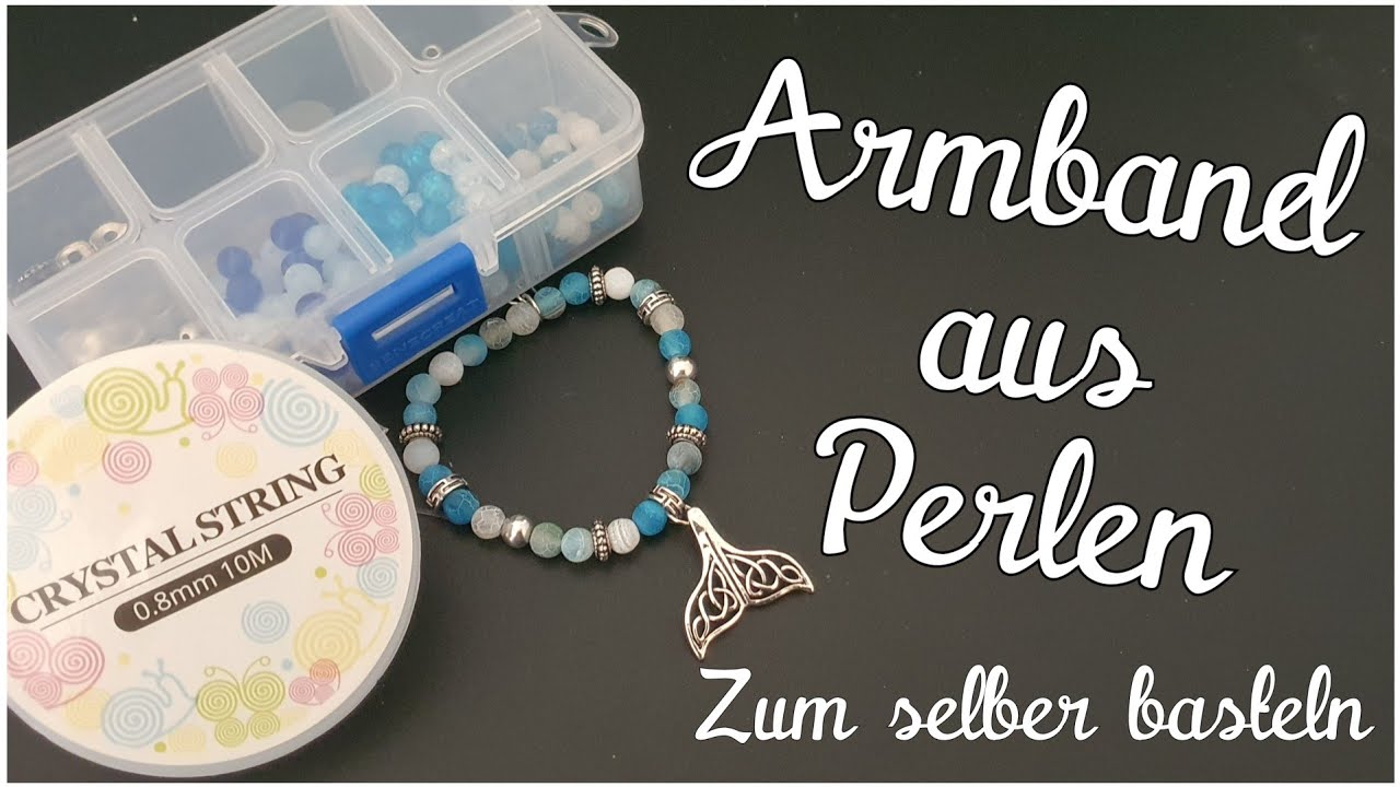 Armband aus Perlen selber basteln mit einem DIY Set von Amazon...ob das ...