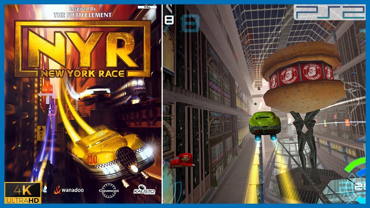 PS2 First Look [159] | NYR: New York Race (US) (2001) | 4K 2160p - YouTube