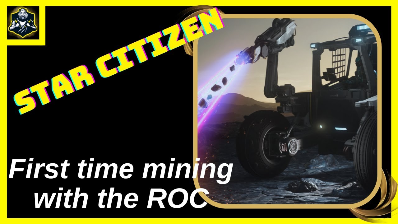 Star Citizen: First time mining with the ROC - YouTube