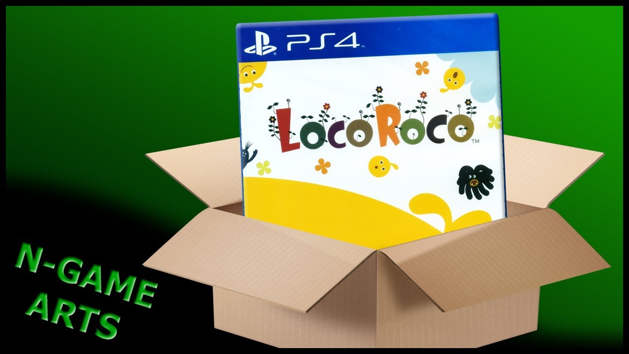LocoRoco [PS4] (Unboxing/Breakdown/Demo) - YouTube