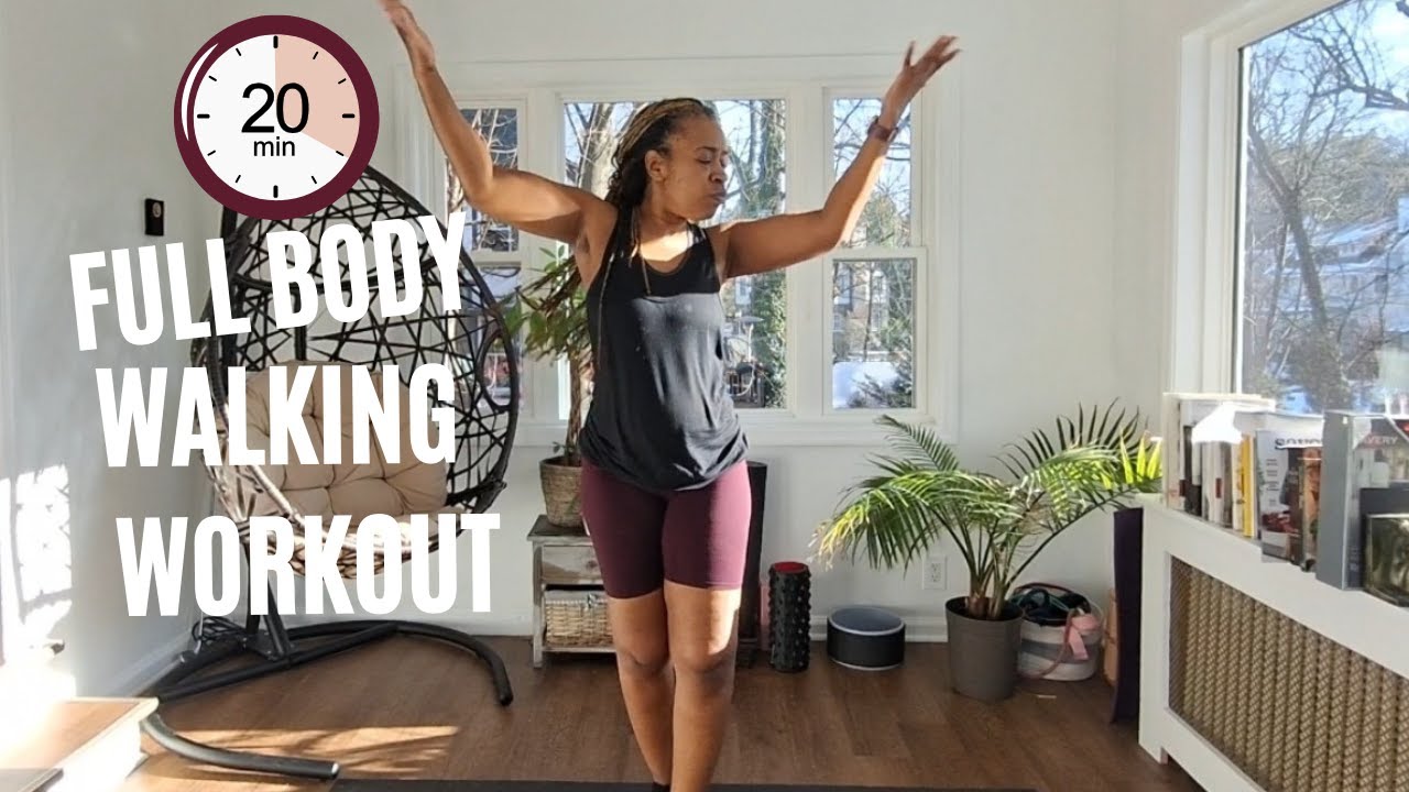 20 Minute Walking Workout | Workout At - Home | Walking for Weight Loss ...