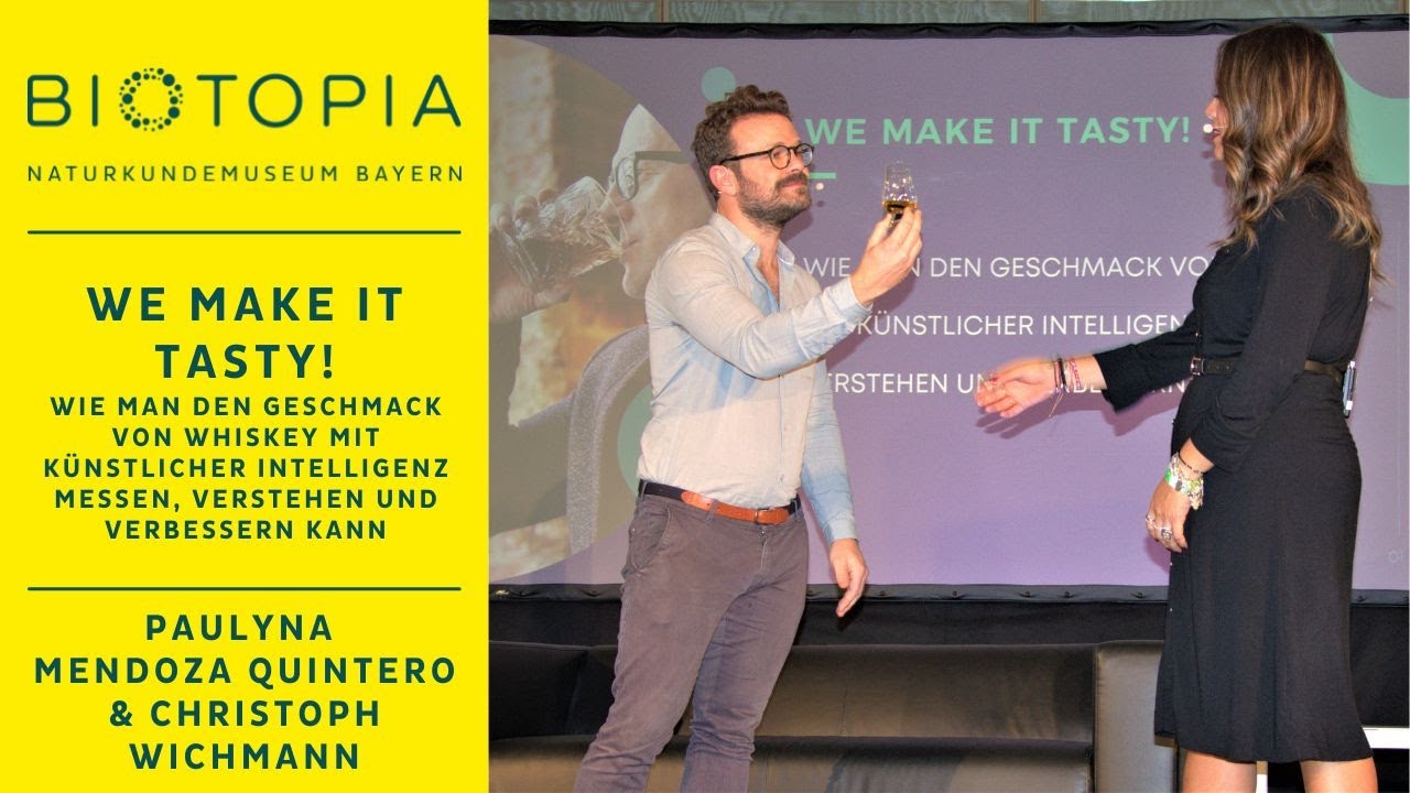 Quintero & Wichmann: We make it tasty! Whiskey und KI | BIOTOPIA FESTIVAL SINNE - YouTube