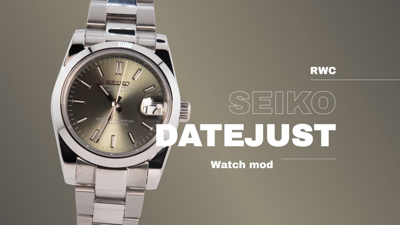 Introducing the Seiko Datejust with a Striking Green Dial! - YouTube