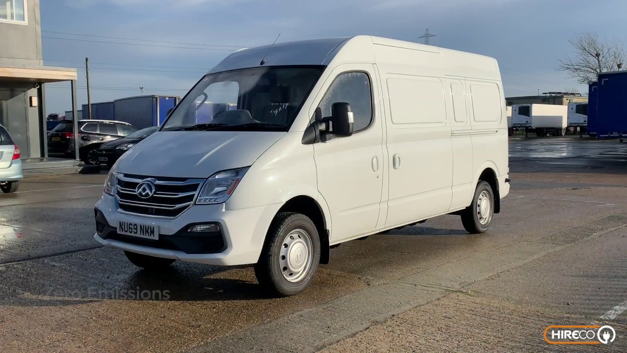 LDV EV80 Electric Van! - YouTube