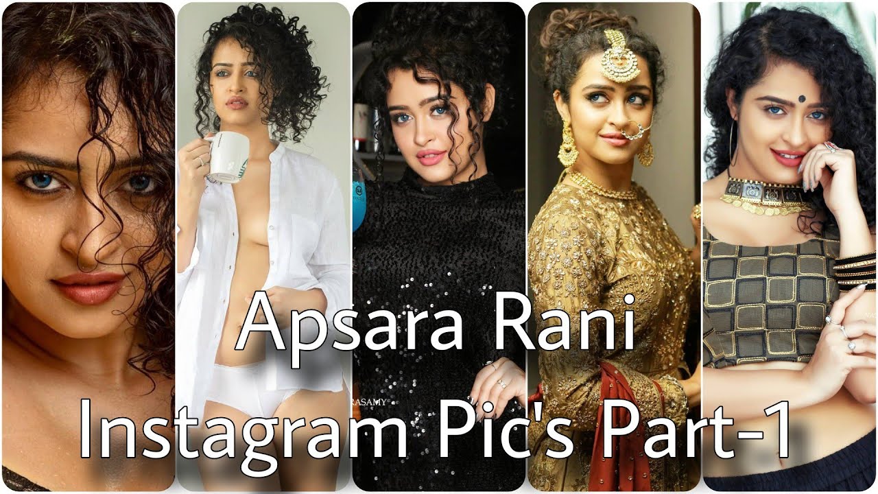 Apsara Rani Instagram Pics Part 1 Youtube
