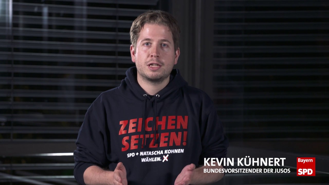 Kevin Kühnert: Wählt Natascha Kohnen und die BayernSPD! - YouTube