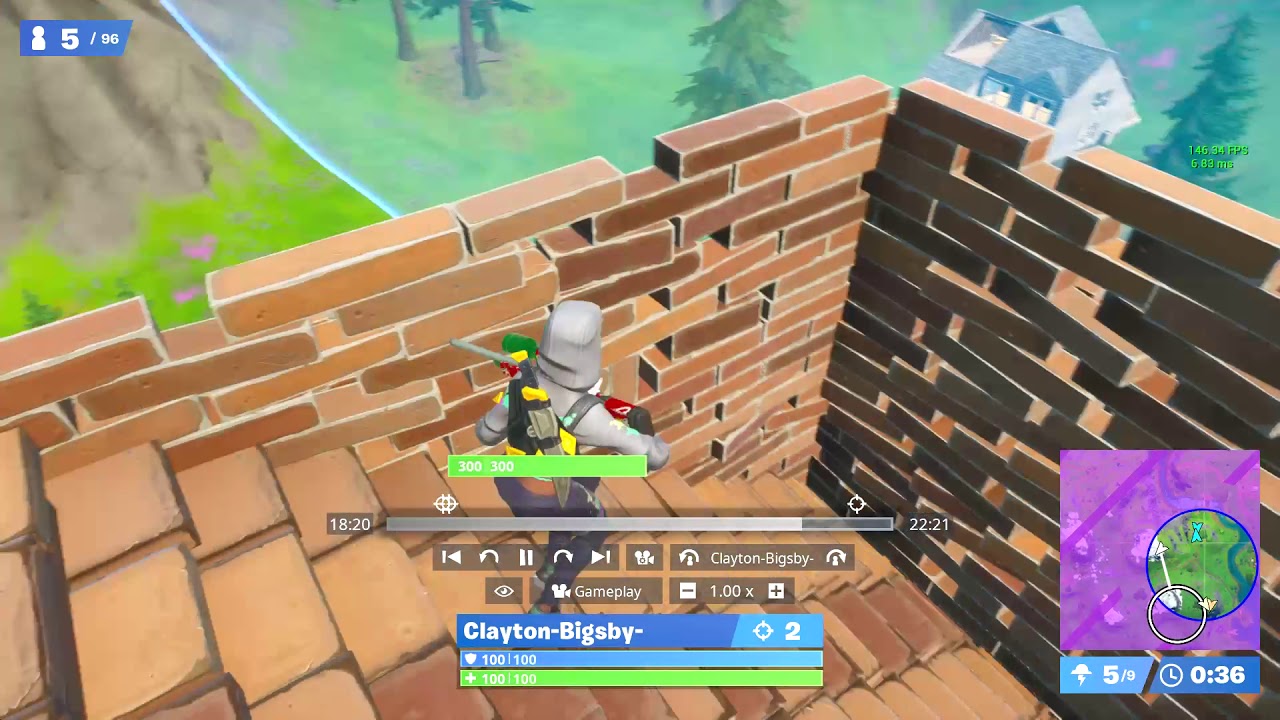 Fortnite Solo Arena Contender series win - YouTube